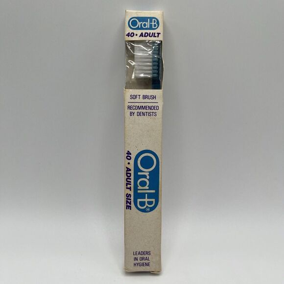 Bath, Skin & Hair | Vintage Oralb 4 Toothbrush 1980s Usa Soft Adult ...